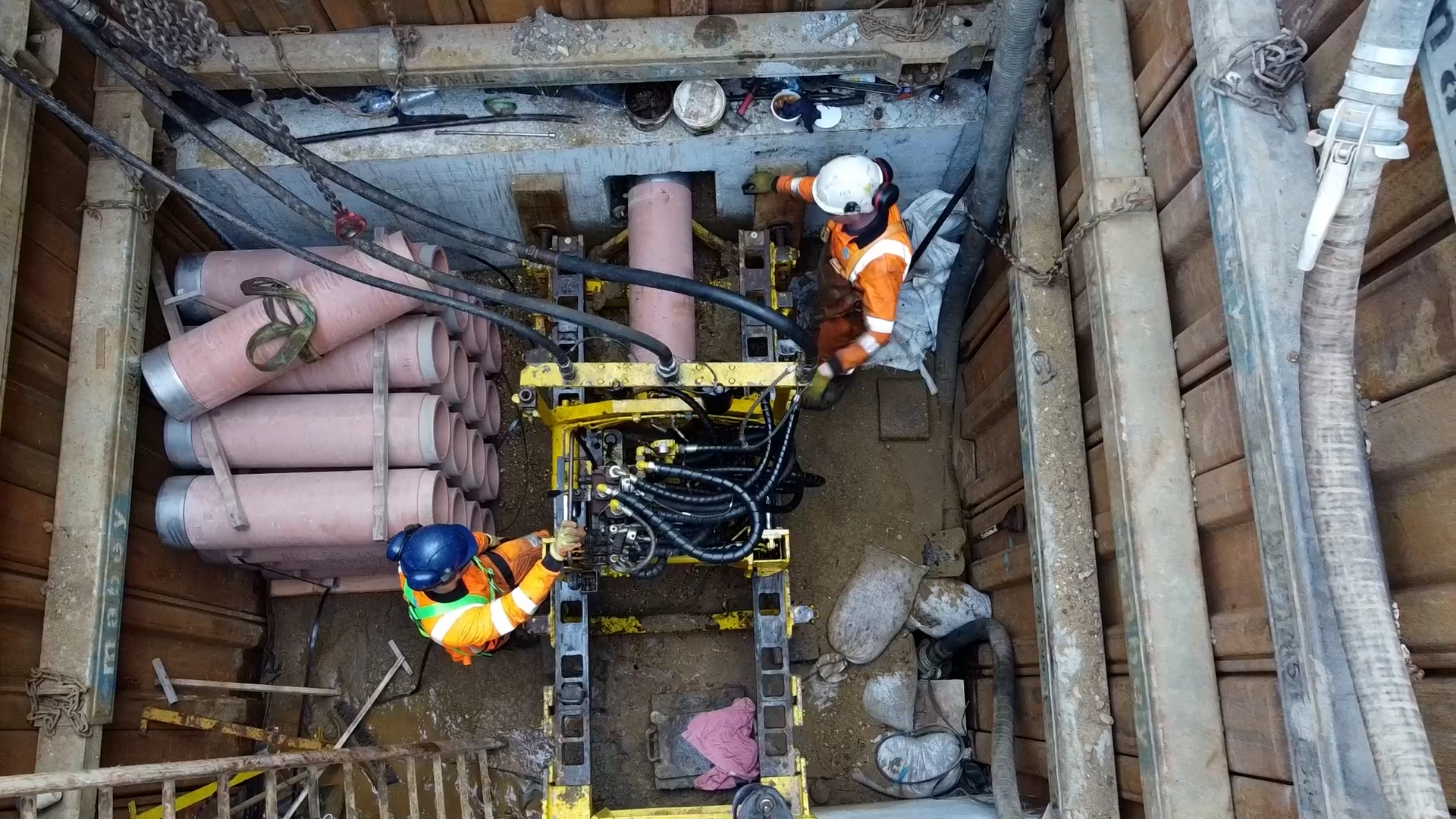 Guided Auger Boring in Battersea - Allen Watson
