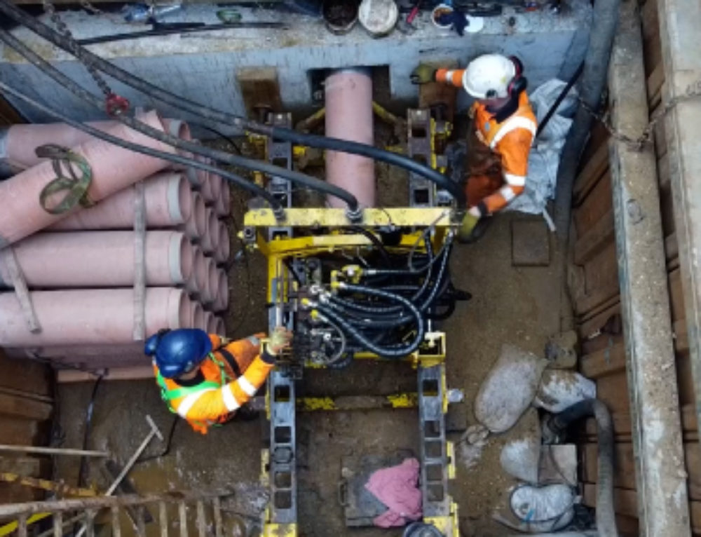 Wessex Water Engineers site visit - Allen Watson